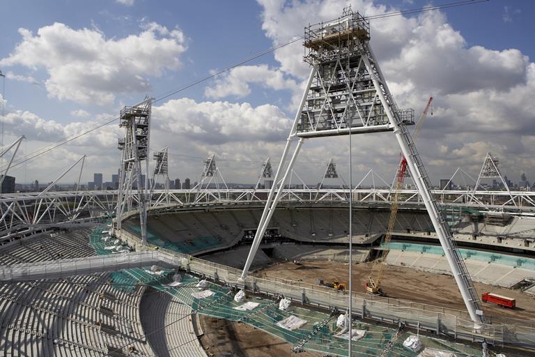Remembering the construction of the Olympic stadium - 10 years on ...